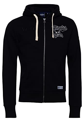 Superdry Mens Collegiate State Zip Hoodie Black Size Xxl