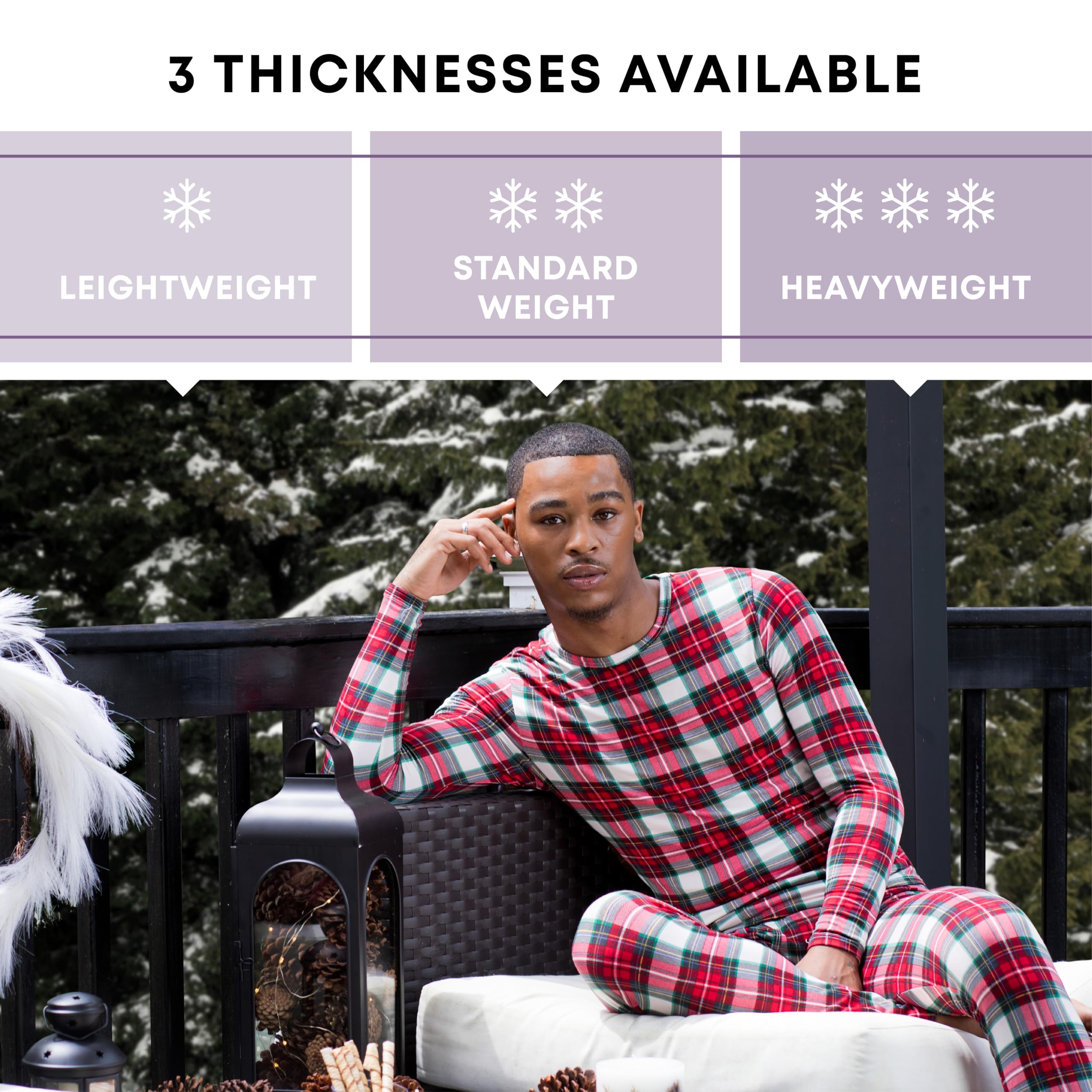 Rocky Thermal Underwear for Men (Long Johns Thermals Set) Shirt & Pants, Base Layer (Black - Heavyweight/X-Large)