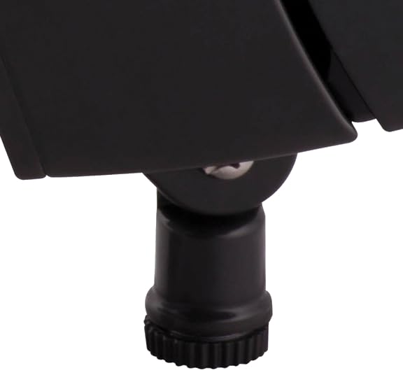 RAB Lighting FFLED18 LED Floodlight For Landscapes/Facades/Security Lighting, 18W, 2400LM, Swivel Arm, 5000K Color Temp, Ultra-Efficient, 7H x 6V Beam Spread, Residential or Commercial Use