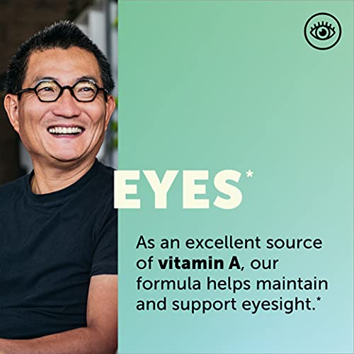 SmartyPants Multivitamin for Men 50+: Omega-3 DHA, Zinc for Immunity, Vitamins D3, C, B6, B12, Vitamin A for Eyes, Folate, Selenium, One Per Day, 30 Capsules, 30 Day Supply