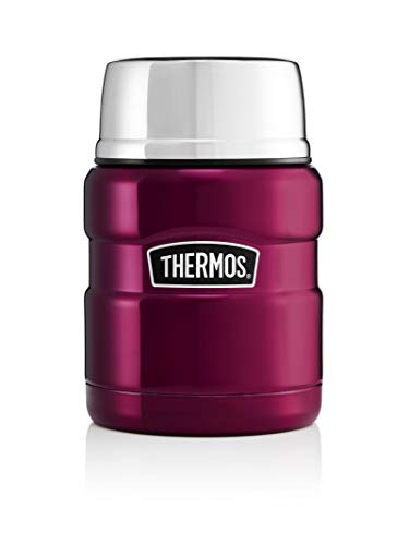 Thermos Stainless King Food Flask - 470 ml, Raspberry