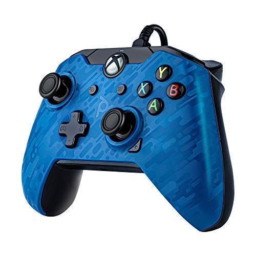 PDP Gaming Wired Controller: Revenant Blue - Xbox