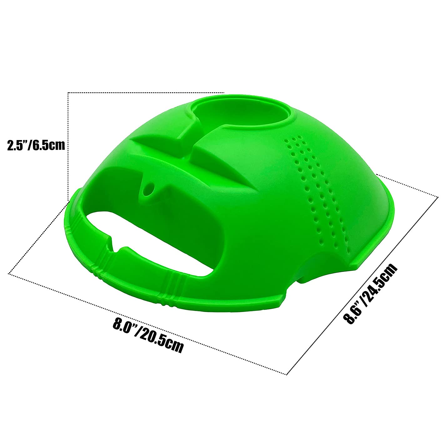 TaktZeit Tennis Trainer Rebound Baseboard Self Tennis Training Equipment Tennis Practice Rebounder with 2 String Tennis Balls (Flash Green)