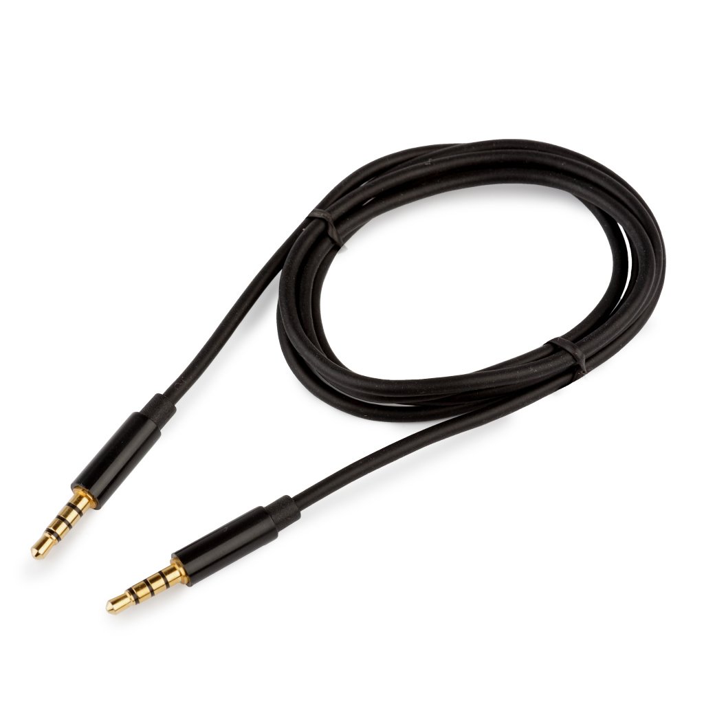 REYTID Talkback Chat Cable Compatible with Sony Gold Playstation 4 Wireless Gaming Headset PS4 Lead - PSN Online Wire Aux 4-Pole Gold Plated
