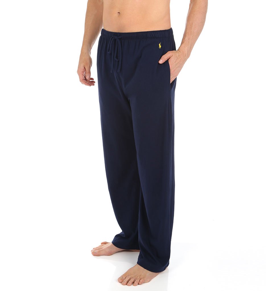 Polo Ralph Lauren Men's Relaxed Fit 100% Cotton Lounge Pant L163 L Cruise Navy