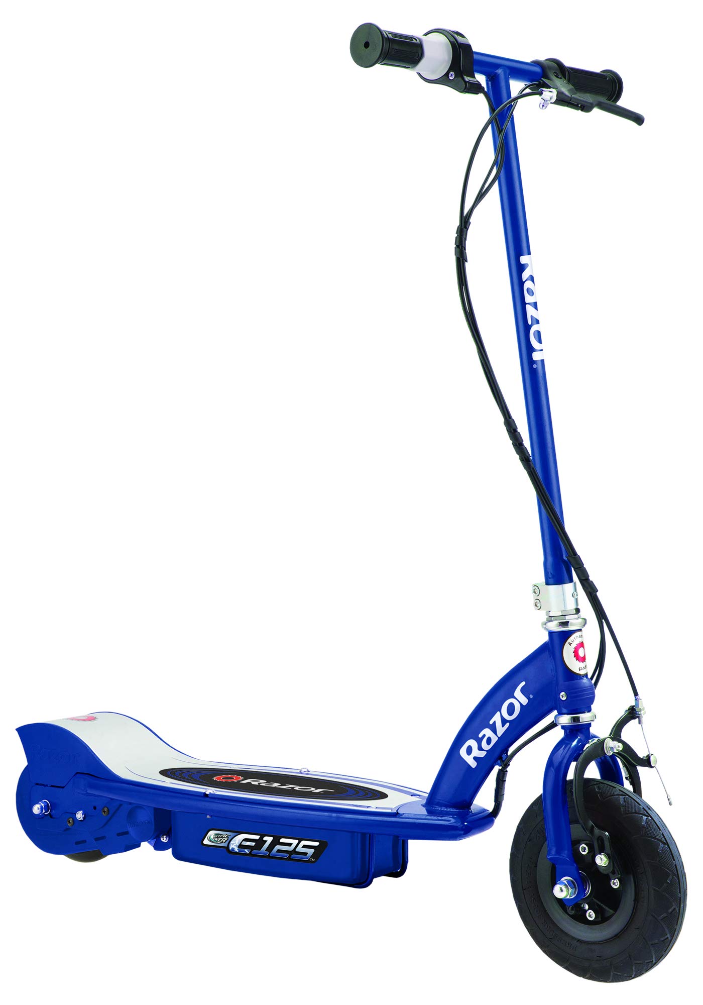 Razor E100 & E125 Kids 24 Volt Motorized Electric Battery Powered Toy Scooters, Blue & Purple