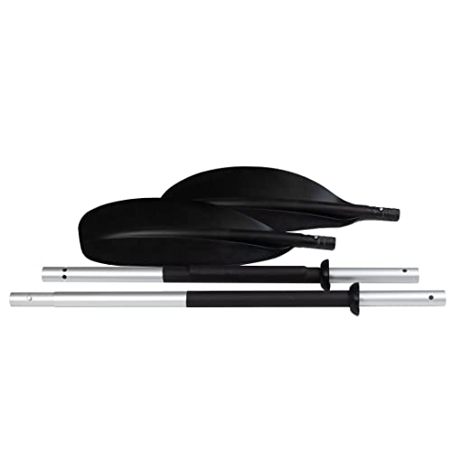 TAHE Beach LP2 Premium Inflatable 2 Person Kayak Complete Package Including Kayak, Seats (2), Paddles (2), Pump and Travel/Storage Bag, Blue (107255)