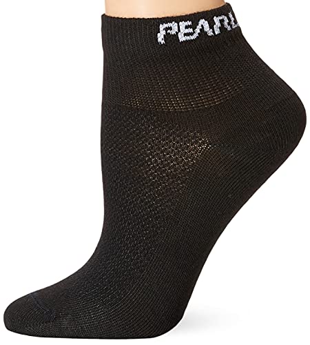 PEARL IZUMI Women's Attack Low Socks, Black, Medium