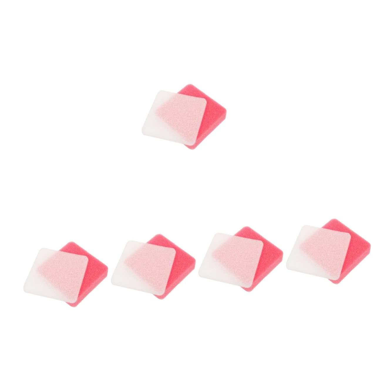 SEWACC 5 Sets Fondant Sponge Pad Colorful Decor Paste Fondant Cake Pads Flower Embellishments Fondant Sponge Mats Fondant Modelling Mat Fondant Shaping Mat Fondant Mat Modeling Flowers