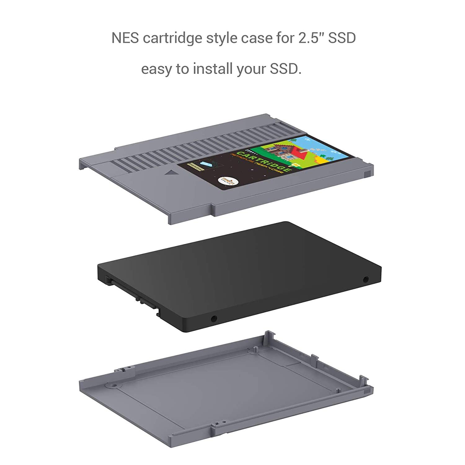 RETROFLAG NESPi 4 CASE, Pi 4 Case with SSD CASE, HDMI Cable & Cooling Fan & Heatsinks for Raspberry Pi 4 Model/Pi 4B