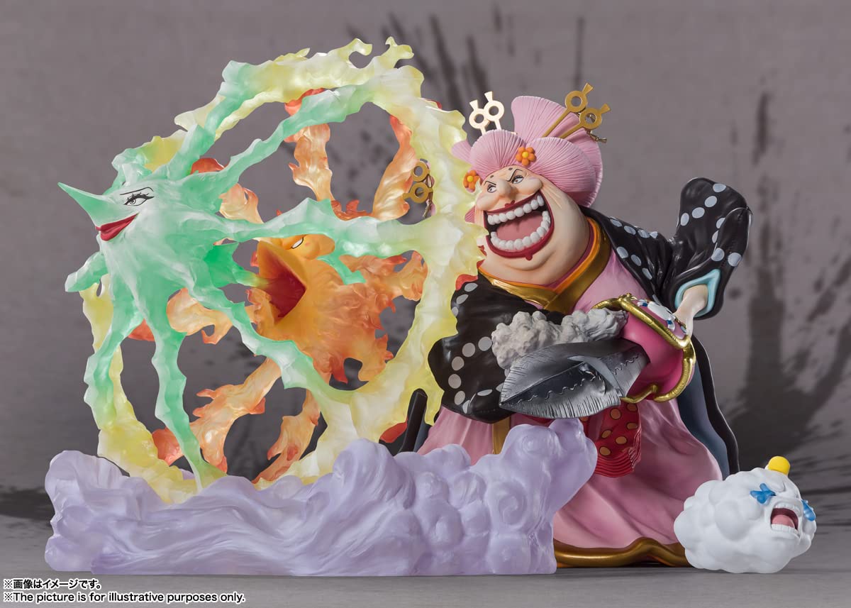 TAMASHII NATIONS - One Piece - GOL.D.Roger-Kamusari, Bandai Spirits FiguartsZERO Collectible Statue