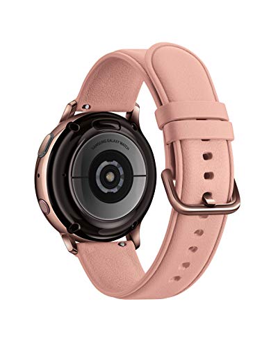 SAMSUNG Galaxy Watch Active 2 (40mm, GPS, Bluetooth, Unlocked LTE) Smart Watch with Advanced Health Monitoring, Fitness Tracking, and Long Lasting Battery, Pink Gold - (US Version)