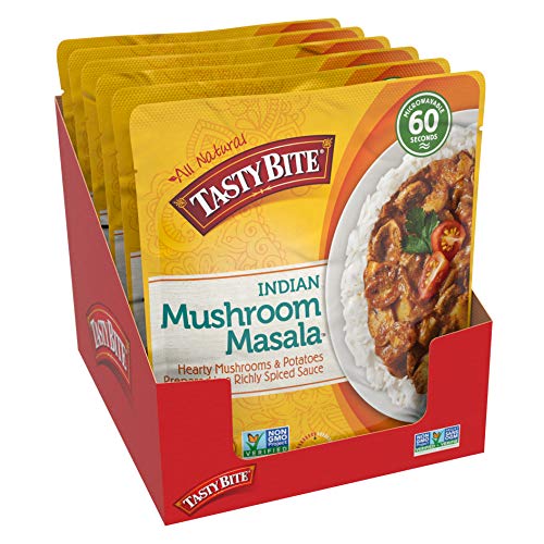 Tasty Bite Mushroom Masala, Natural, 6 Count, 60 Oz