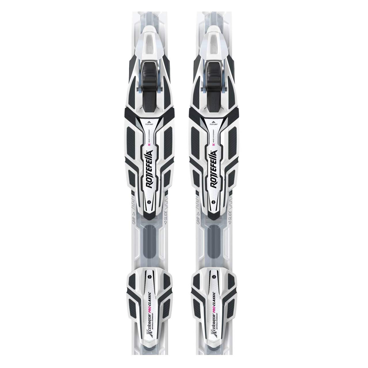 Rottefella Xcelerator Pro Classic Nis Nordic Ski Bindings, White/Black