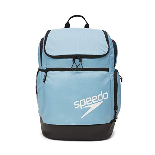 Speedo Large Teamster Backpack 35-Liter, Blue Hawaii 2.0, One Size