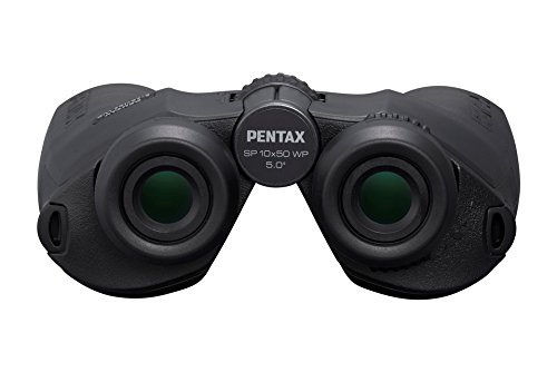 Pentax SP 10x50 WP Binoculars (Black) for star watching bird watching outdoor, Default Title