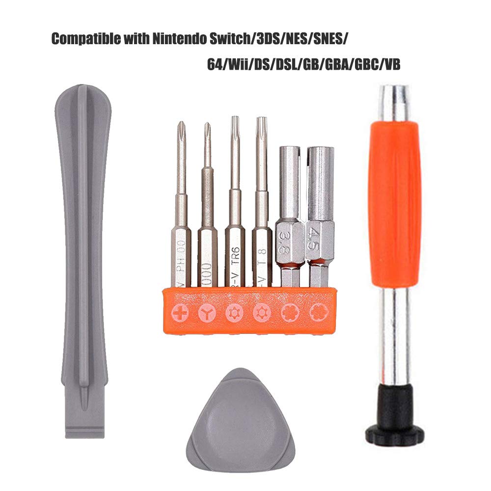 Replacement Joystick for Nintendo Switch Joy-Con Controller,YTTL 3D Replacement Analog Thumb Stick for Nintendo Switch Joy-Con Controller Include Screwdriver Sets Tools Repair Kits