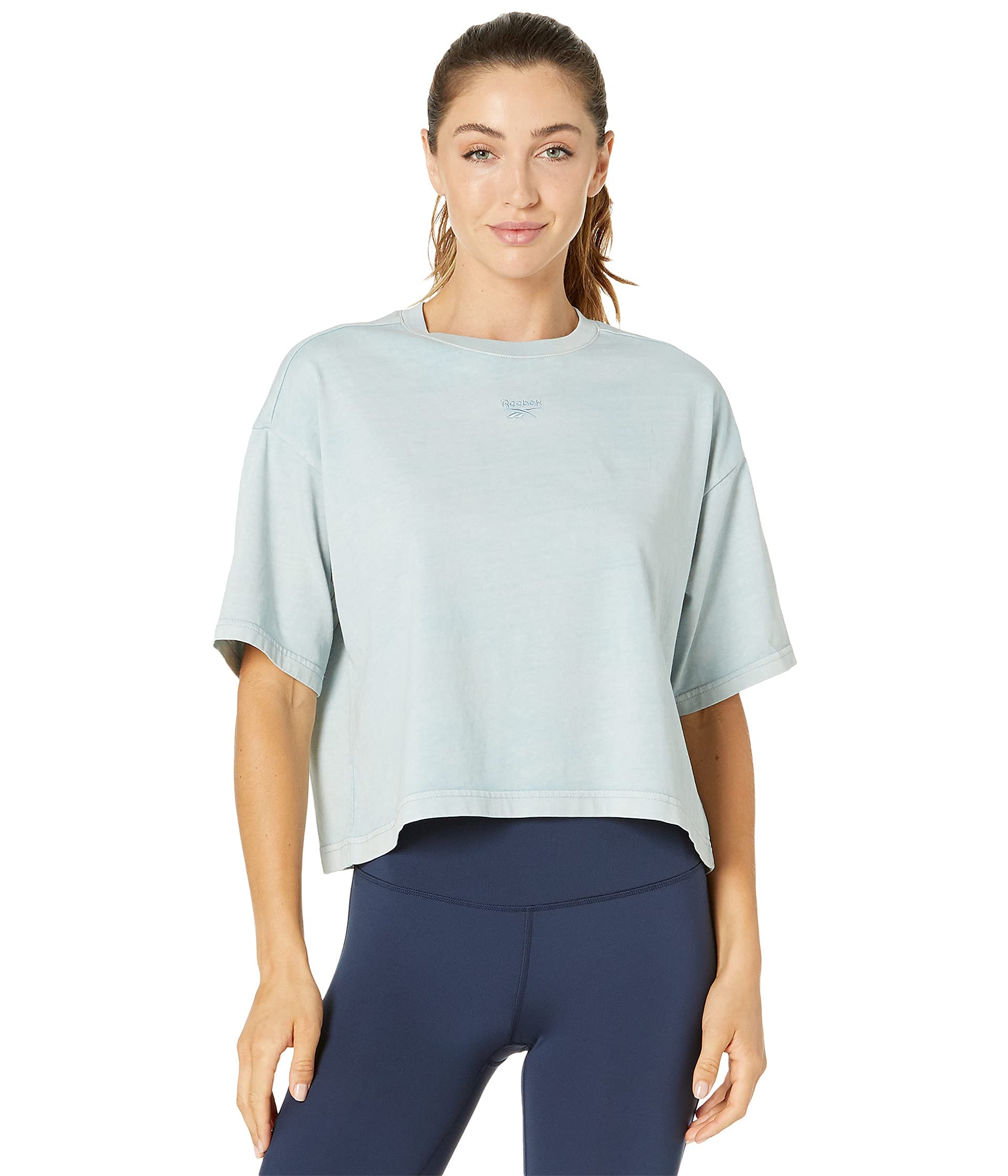 Reebok Classics Natural Dye Crop Top, meteor grey, S