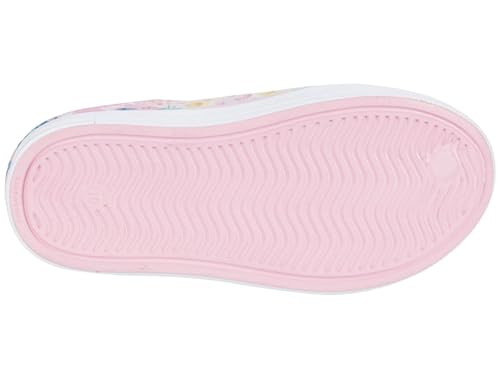Skechers Girl's Foamies Guzman Steps - Color Hype Water Shoe, Pink/Multi, 9 Toddler