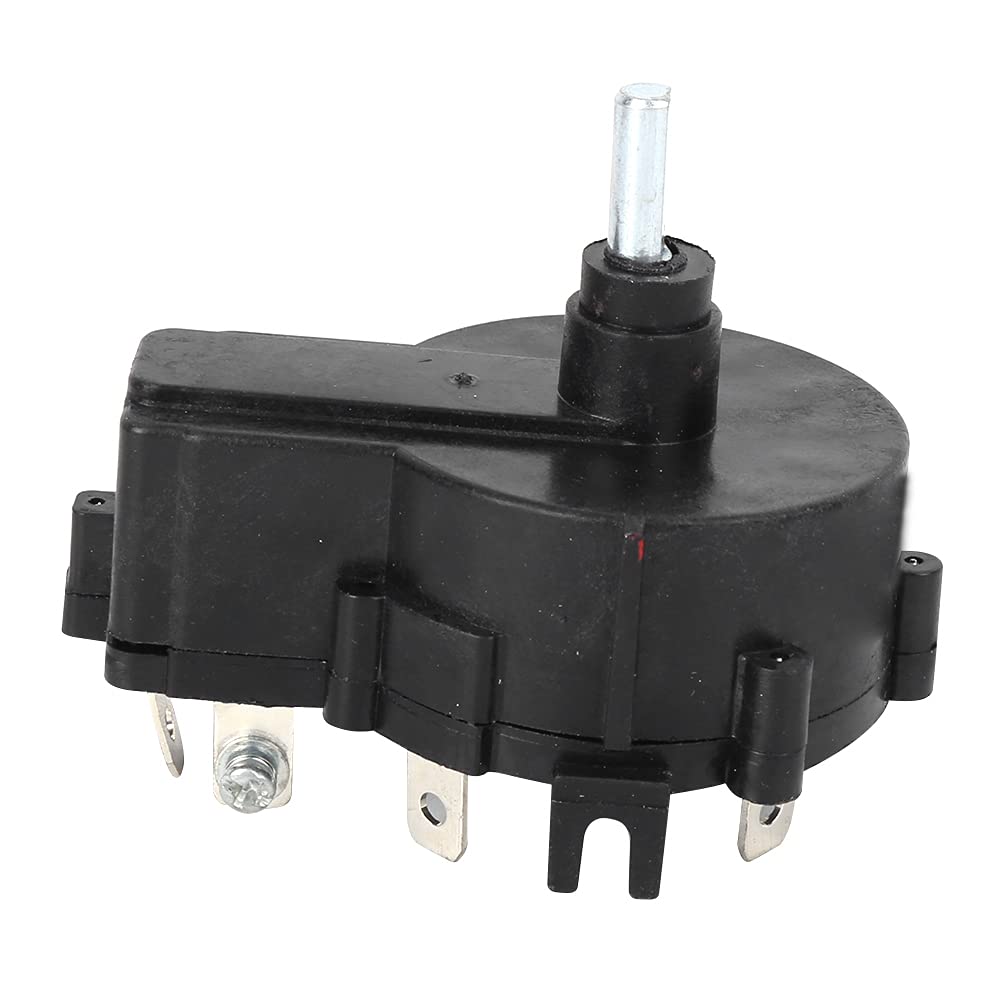 Ruiqas Trolling Motor Switch, 12V 24V Electric Fishing Trolling Motor 5 Speed Switch for Fishing Outboard Electric Trolling Motor Accessories