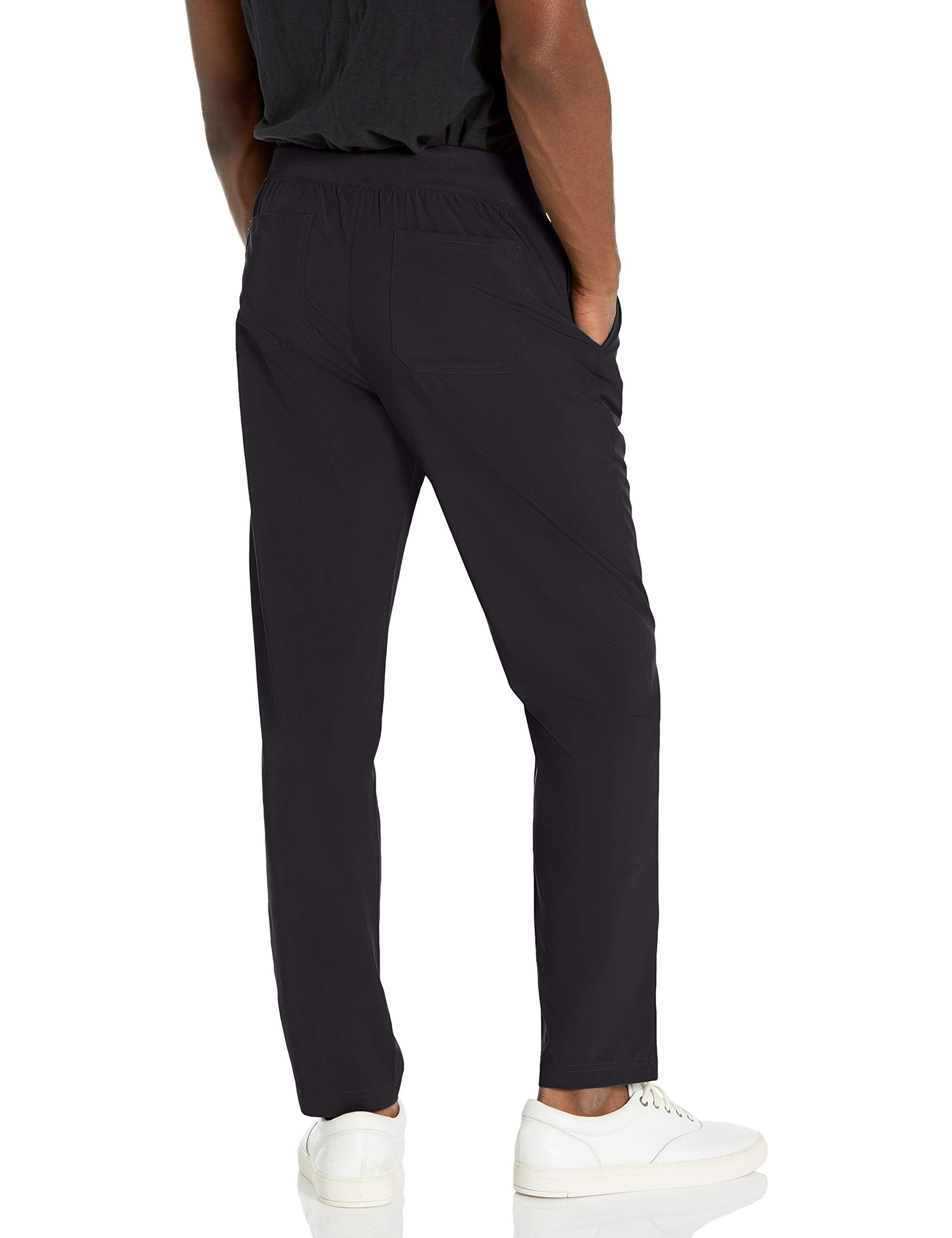 Skechers mens Go Walk Action Casual Pants, Bold Black, Large US