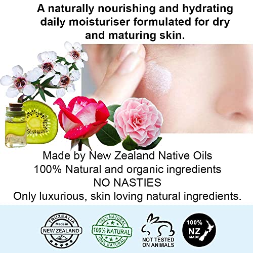 Rose & Mamaku Daily Facial Moisturizer For Mature Dry Skin 4 fl. oz.