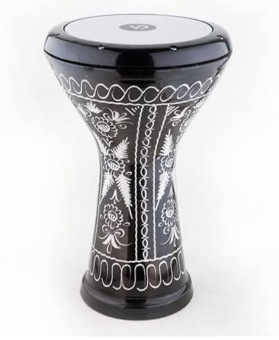 VD® Darbuka/Doumbek Anatolian Motifs - Tuning Lugs & Rmvble Head (8 ½ in.)