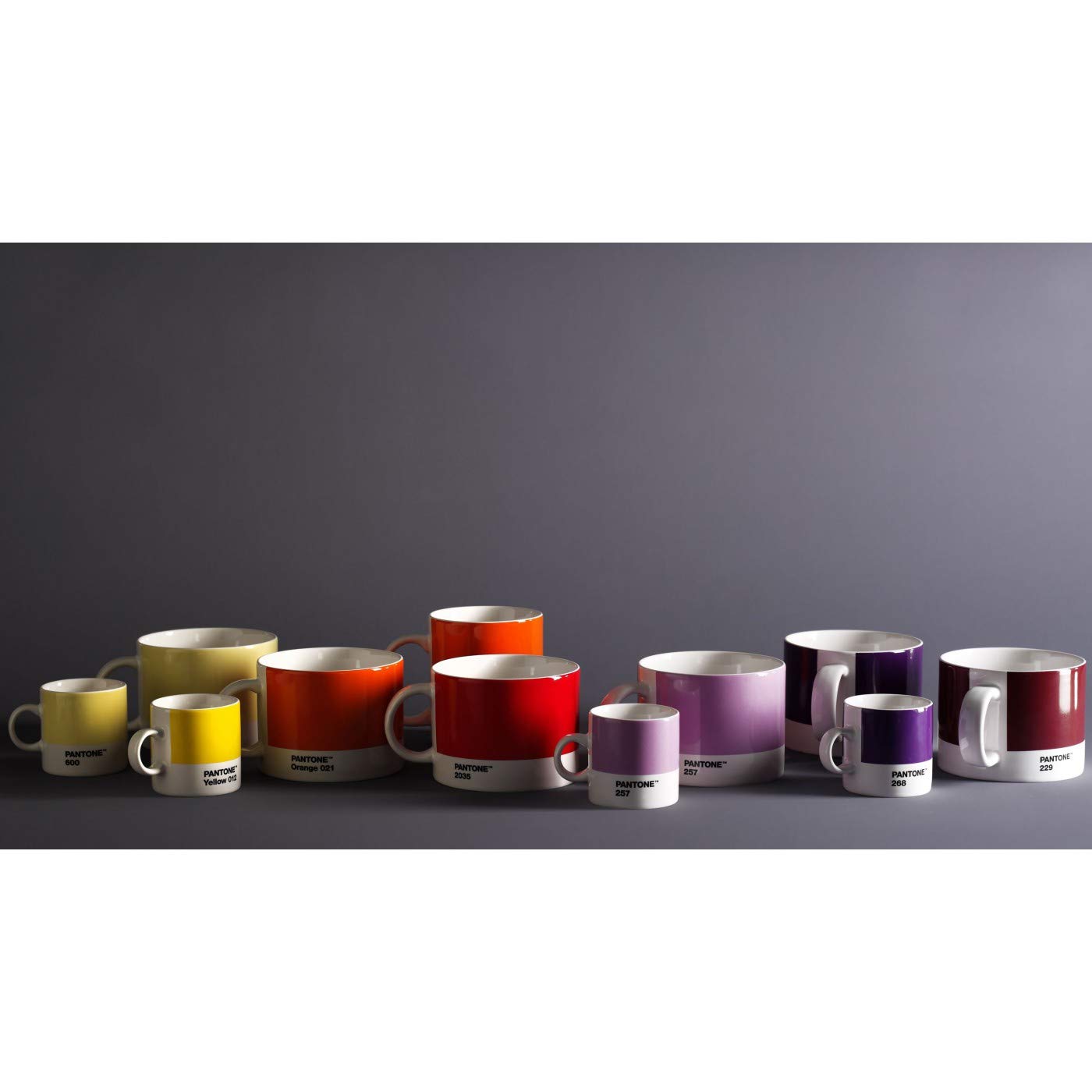 Pantone Porcelain Mugs 375 ml, Porcelain, Orange 021, 8.4 x 8.4 x 12.1 cm, 101030021