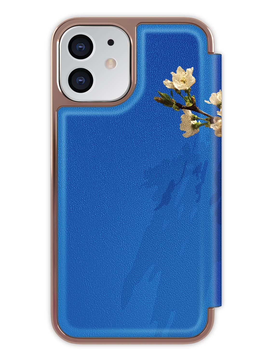 Ted Baker Bryony Mirror Folio Case for iPhone 12 / iPhone 12 Pro (2020) 6.1 Inch - Harmony Mineral