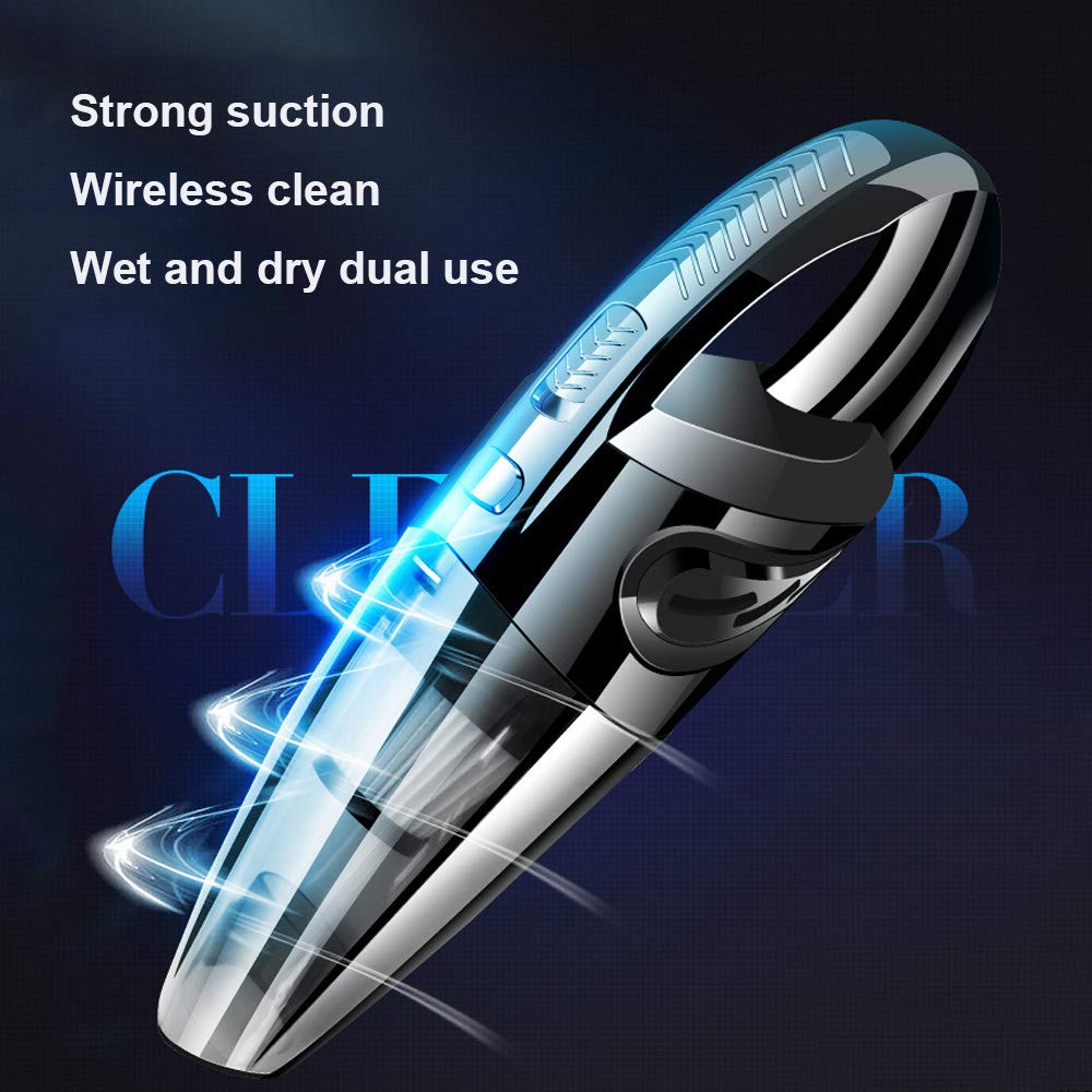 sazoley 3200Pa Car Vacuum Cleaner High Power Cordless, Handheld Cordless Vacuums, Powerful Cyclone Suction Wet/Dry Vacuum for Auto Home