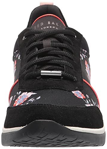 Ted Baker Women's AYLAHH Sneaker, Black, 6