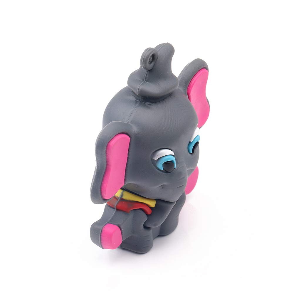 schicj133mm Cute Elephant 4GB 8GB 16GB 32GB 64GB High Speed Flash Drive Pen,U Disk/USB Memory Stick/Data Storage Memory Stick for Gift,for Office 32G