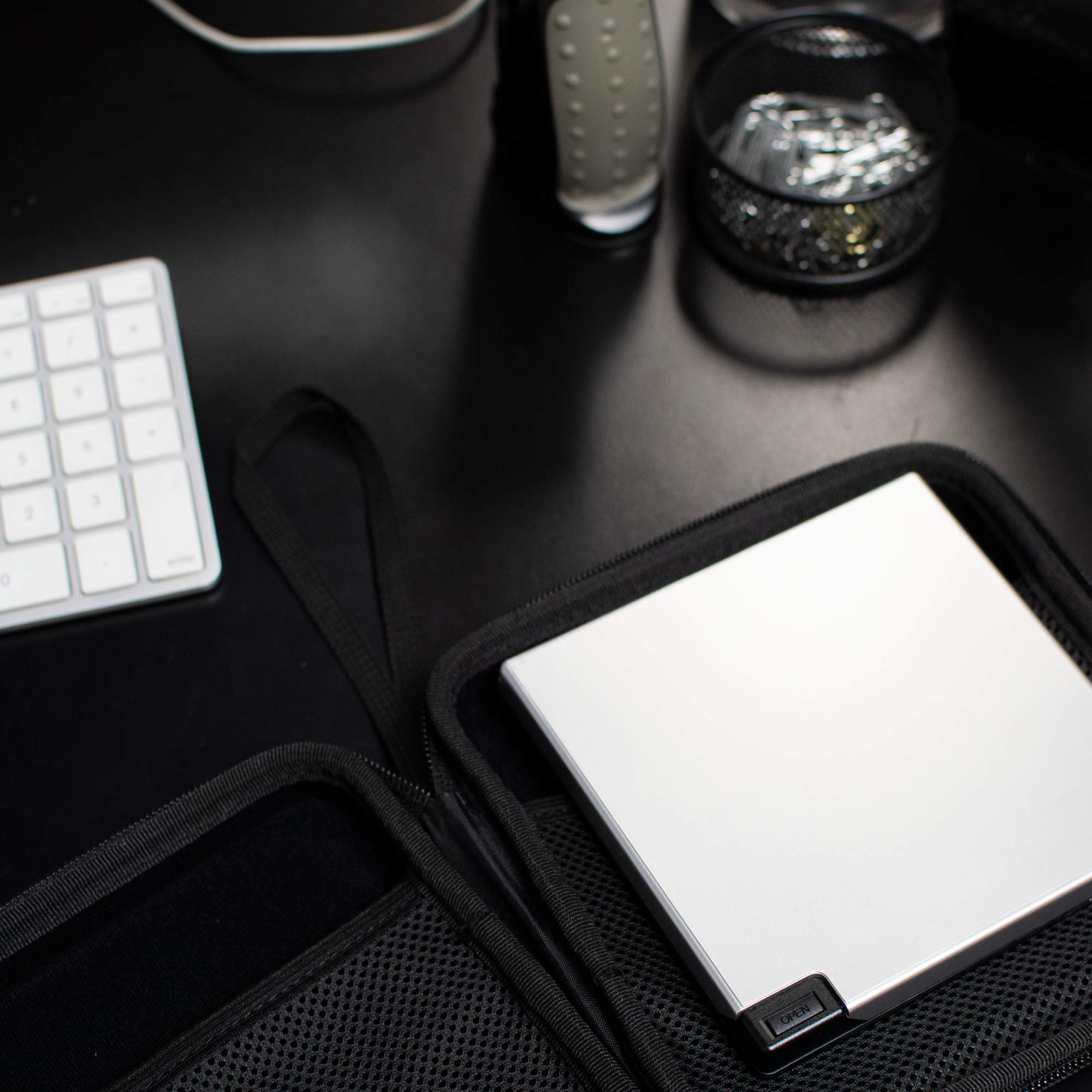 Pioneer BDR-XD07S External Blu Ray Drive - 6X Slim Portable BDXL, BD, DVD & CD Burner for Windows & Mac with 3.0 USB - Write & Read on Laptop & Desktop, w/ Carry Case, Software Sold Separately