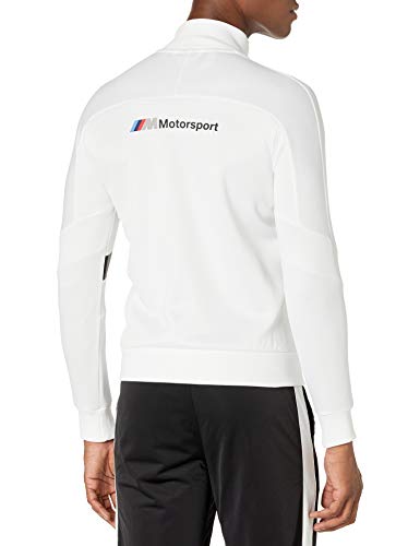 PUMA mens BMW MMS T7 Track Jacket, puma White , XX-Large