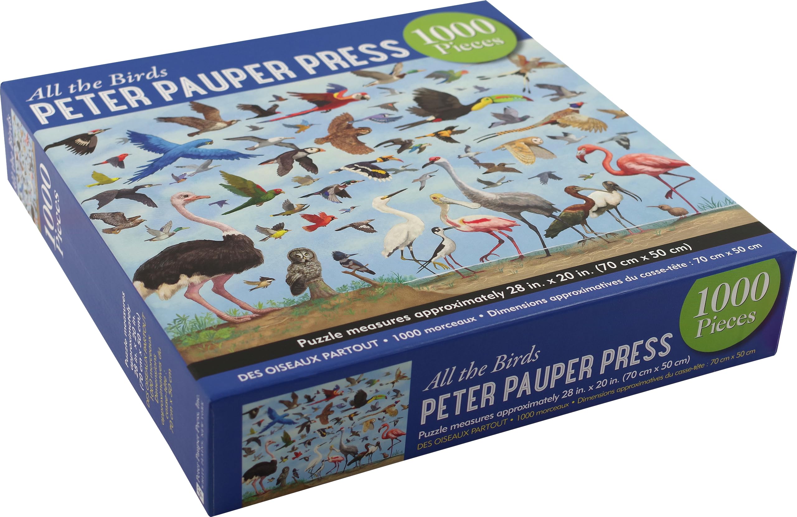 PETER PAUPER PRESS All The Birds 1000 Piece Jigsaw Puzzle