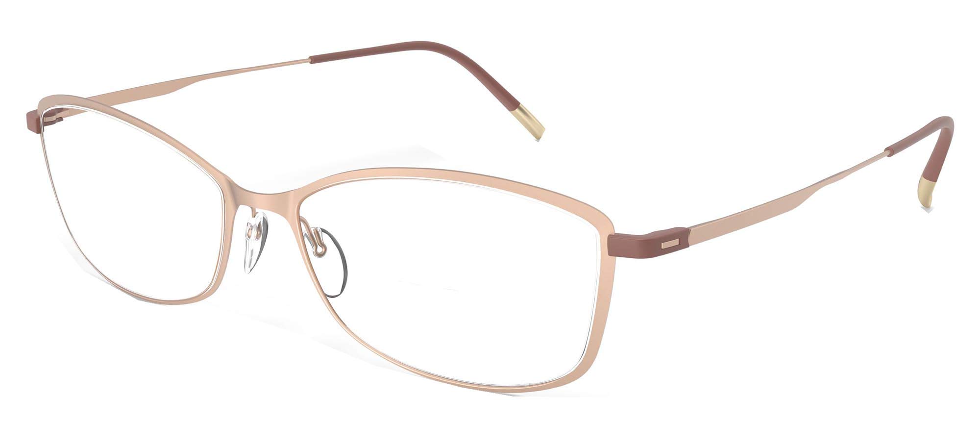 Silhouette LITE WAVE 5531 Brown 52/15/0 women Eyewear Frame
