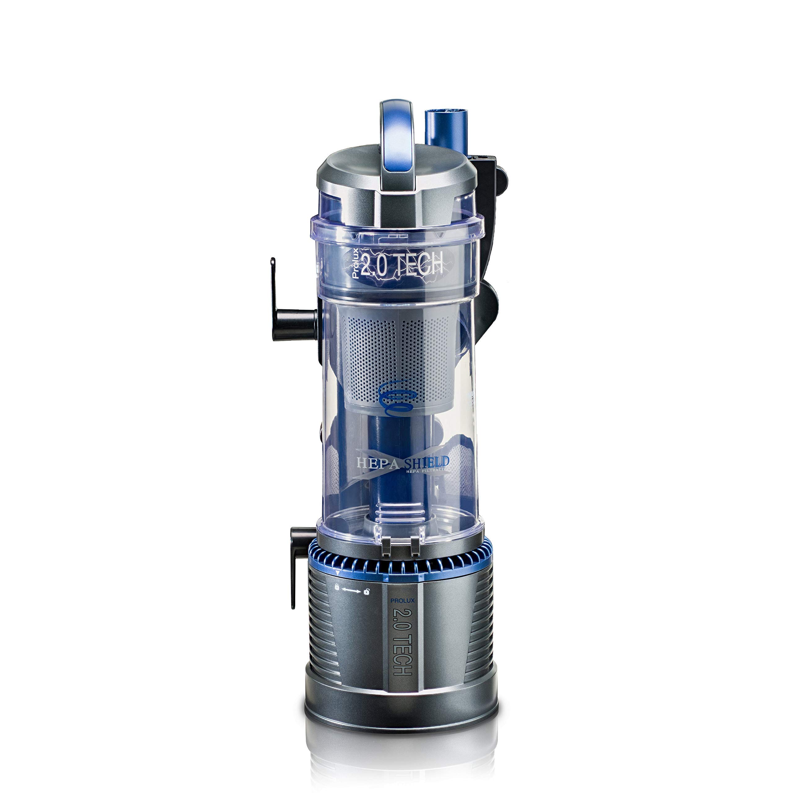 Prolux 2.0 Powerful Wall Mountable Bagless Garage Vacuum w/Attachments and Dual HEPA Filtration