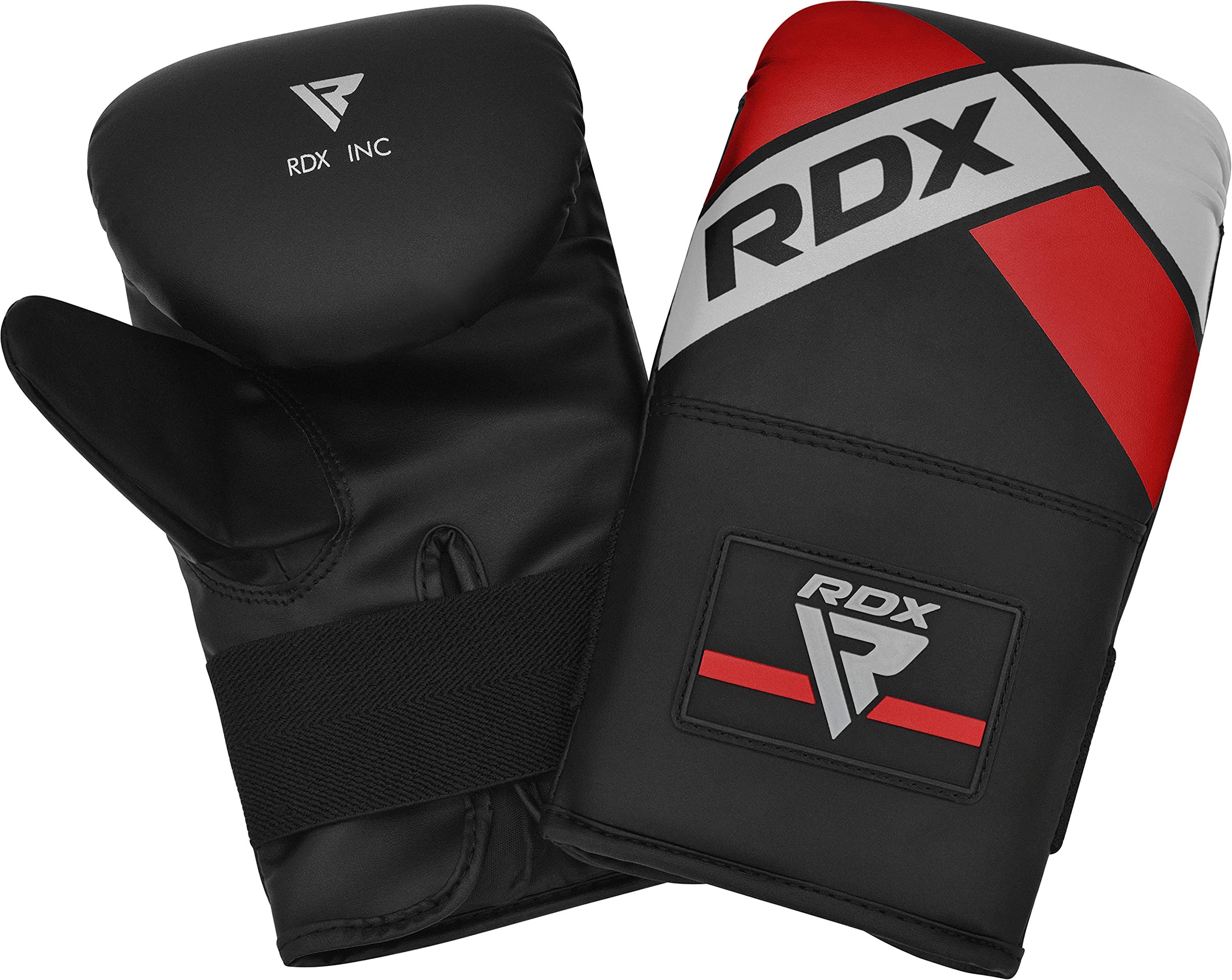 RDX Bag Gloves for Heavy Punching Training, Maya Hide Leather Punch Mitts for Boxing, Muay Thai, MMA, Kickboxing, Martial Arts, Ideal for Thai pad, Focus Pads and Double End Speed Ball Workout