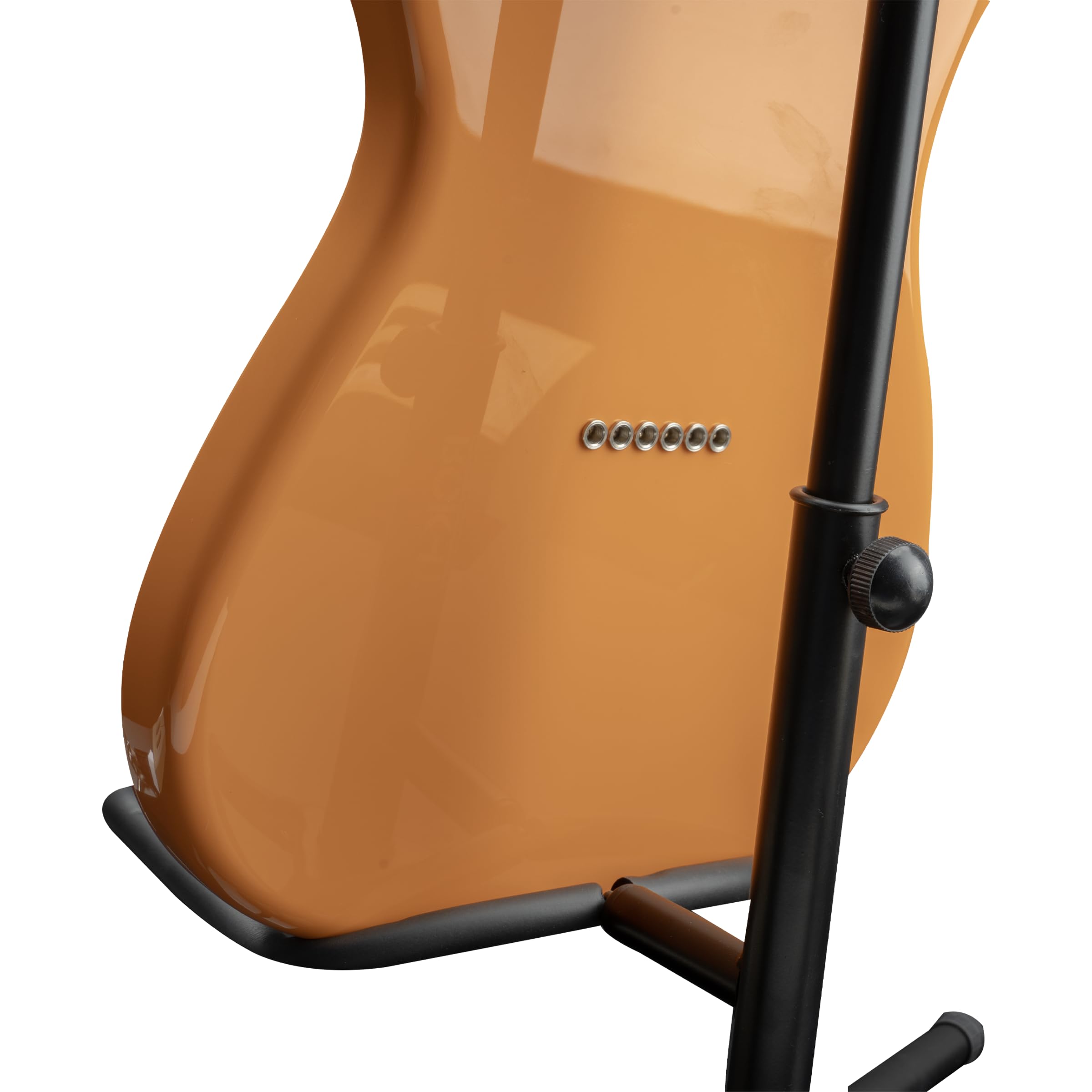 Rok-It Standard Stand for Acoustic, Electric, or Bass Guitars; (RI-GTRSTD-1), matte black