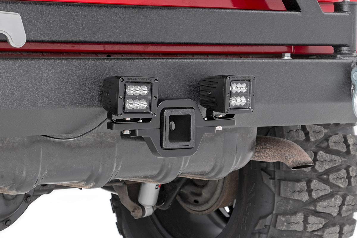 Rough Country 2" Black Series Square CREE Cube LED Lights | Spot - 70903BL