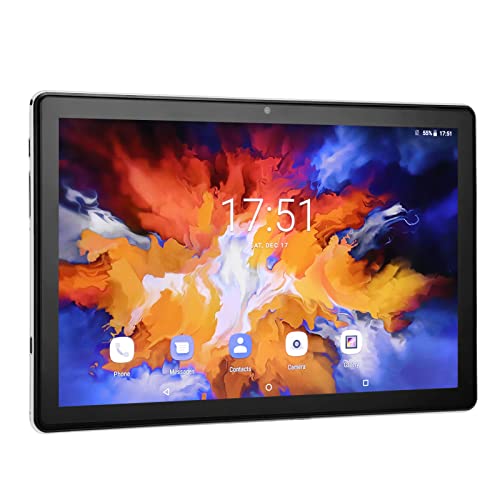 VINGVO Gaming Tablet, Office Tablet 2 Card Slots Octacore CPU 10.1 Inch IPS (US Plug)
