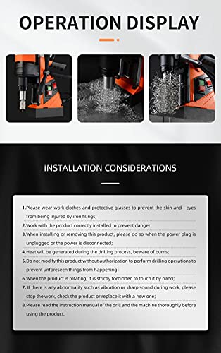 XINCHENG PRECISION Annular Cutter Set 6pcs 3/4 Inch Weldon Shank 2 Inch Cutting Depth 9/16” to 1-1/16 Cutting Diameter M2AL HSS Kit for Magnetic Drill Press with 1 Pilot Pins