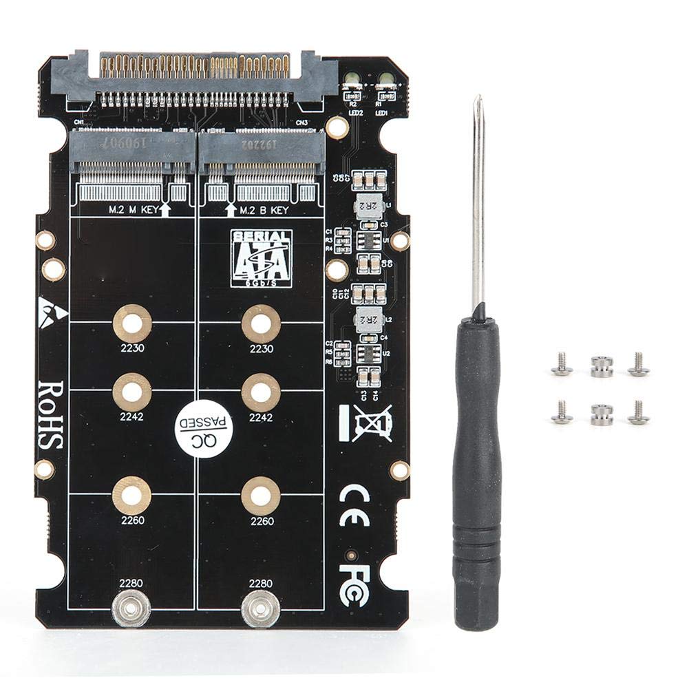 VINGVO High Speed Abs Durable 95 X 65Mm Low Latency Adapter Card, Ssd M.2 to U.2, for 2280/2260/2242/2230 Mm M.2 Ssd