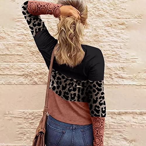 Women's Cute Printing Pullover Long Sleeve Casual Fashion Sweatshirt Autumn and Winter Round Neck Blouses