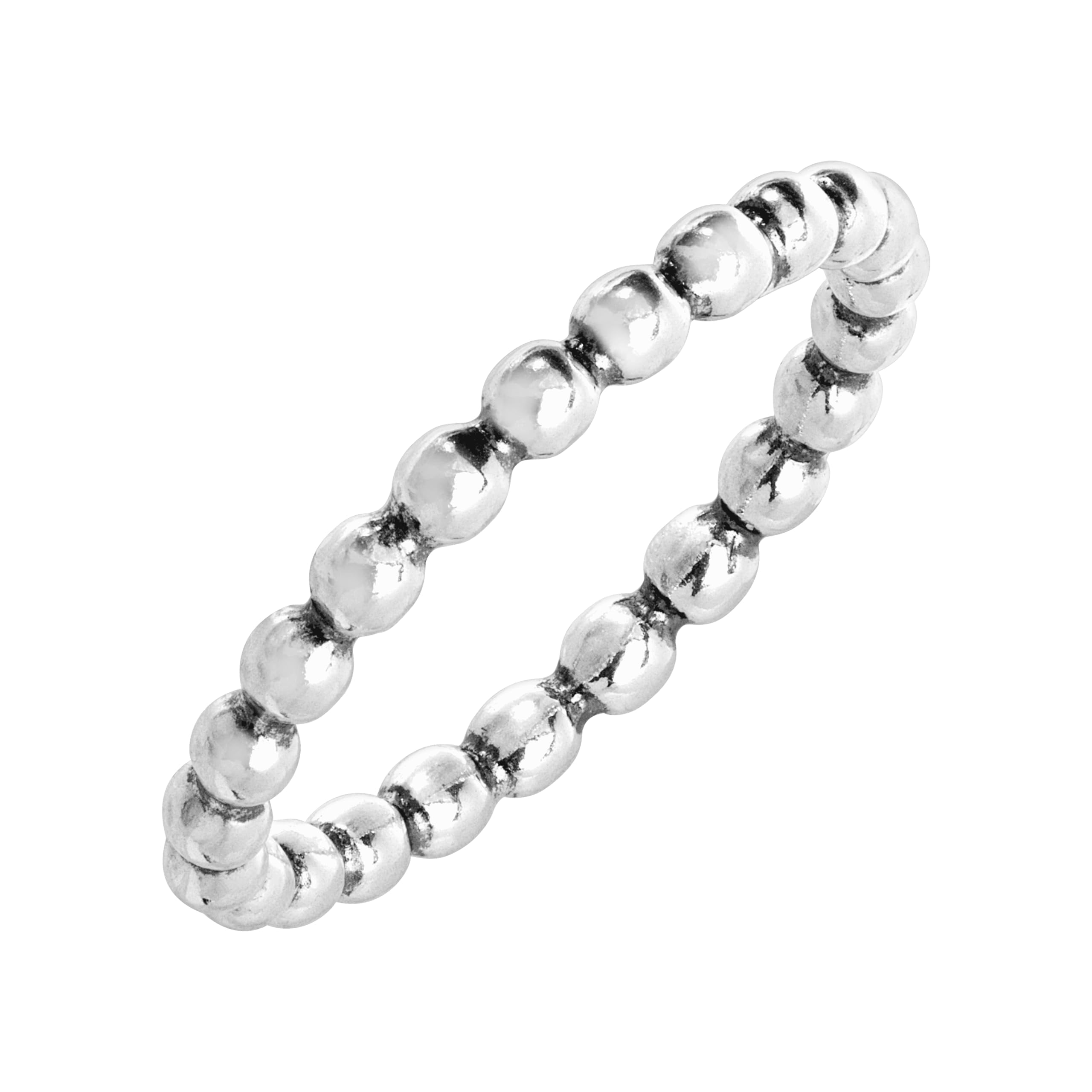 Silpada 'Fontana' Beaded Ring in Sterling Silver, Size 8, Size 8