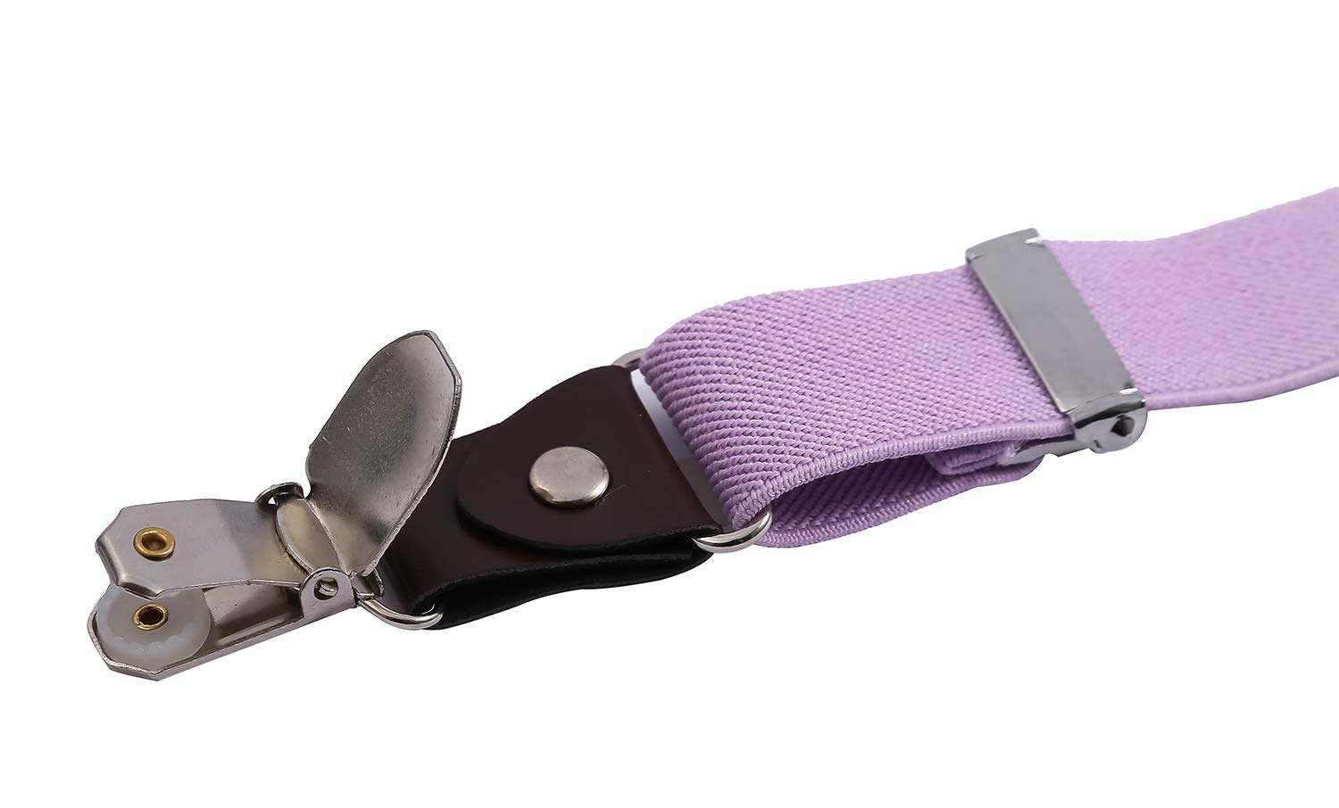 Shark Tooth Boys Bow Tie and Suspenders Set Wedding Lavender 30"