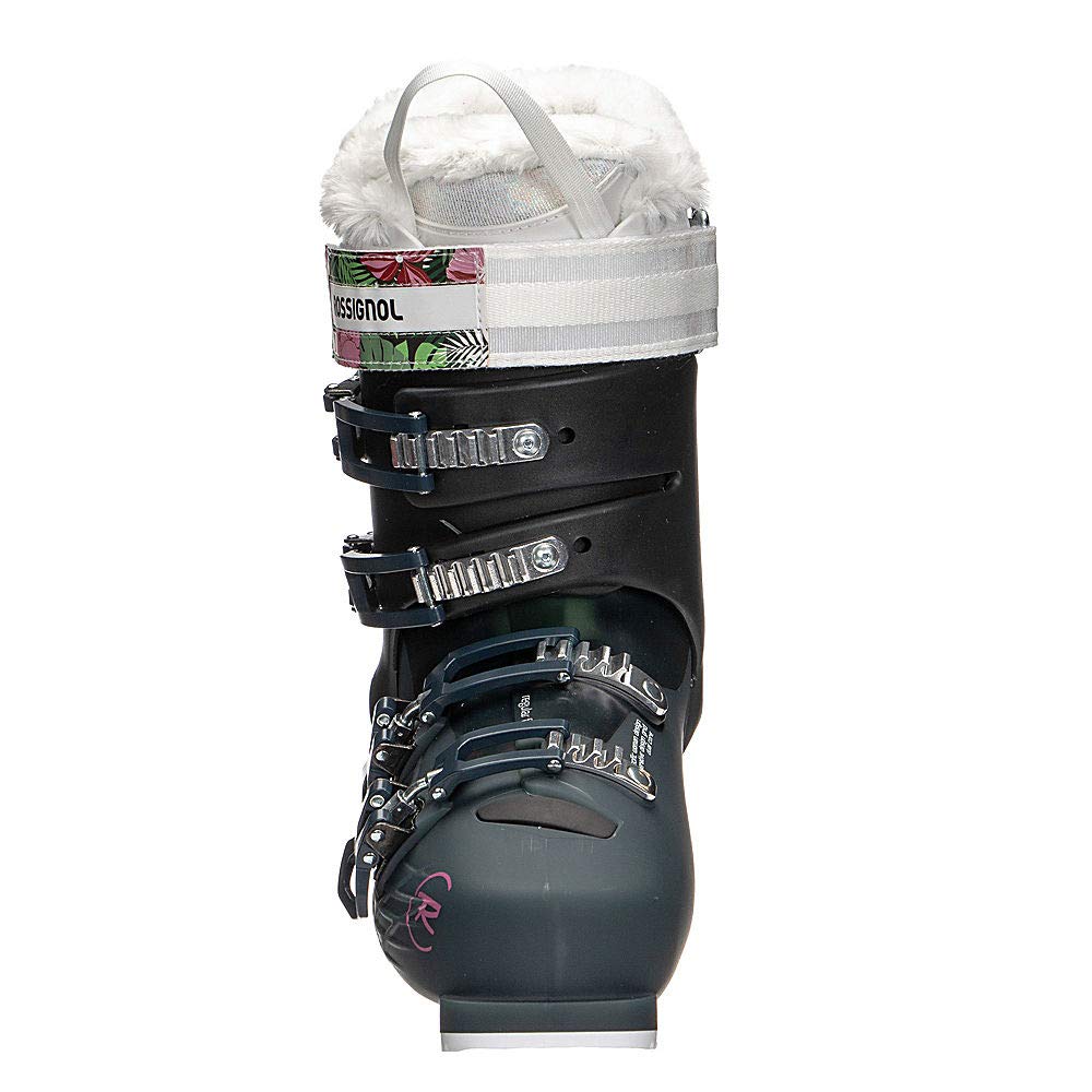Rossignol Alltrack 80 Ski Boots Womens Sz 6.5 (23.5) Black/Green