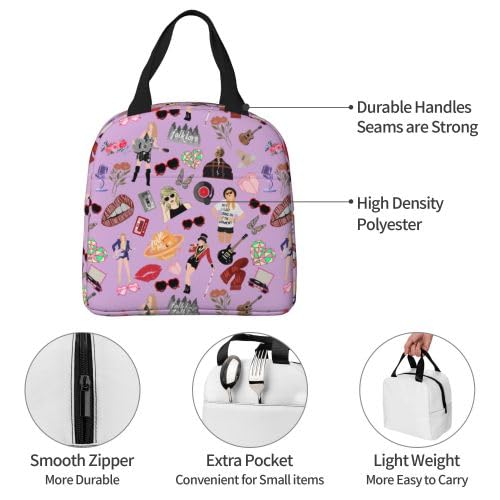 SHISHANGNX Lunch Bags Organizer Bags Reusable Cooler Tote Lunch Box