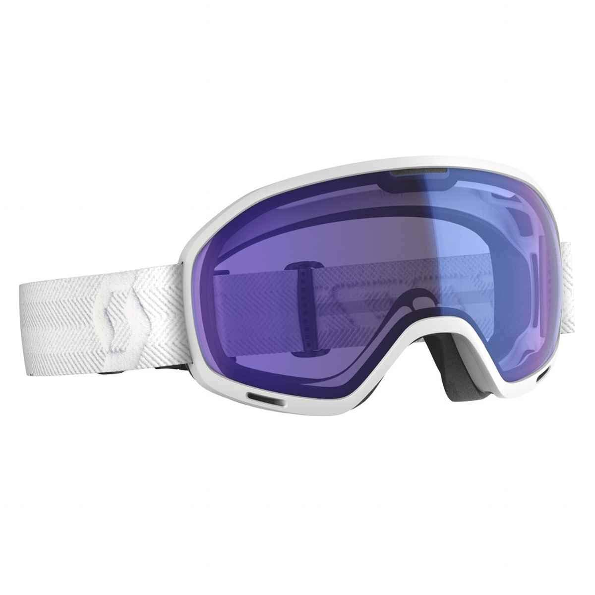 Scott Sports Goggle Unlimited II OTG Illuminator - 271823 (White Illuminator Blue Chrome)