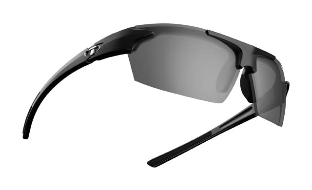 Tifosi Jet Sunglasses (Satin Vapor/Clear Lens)